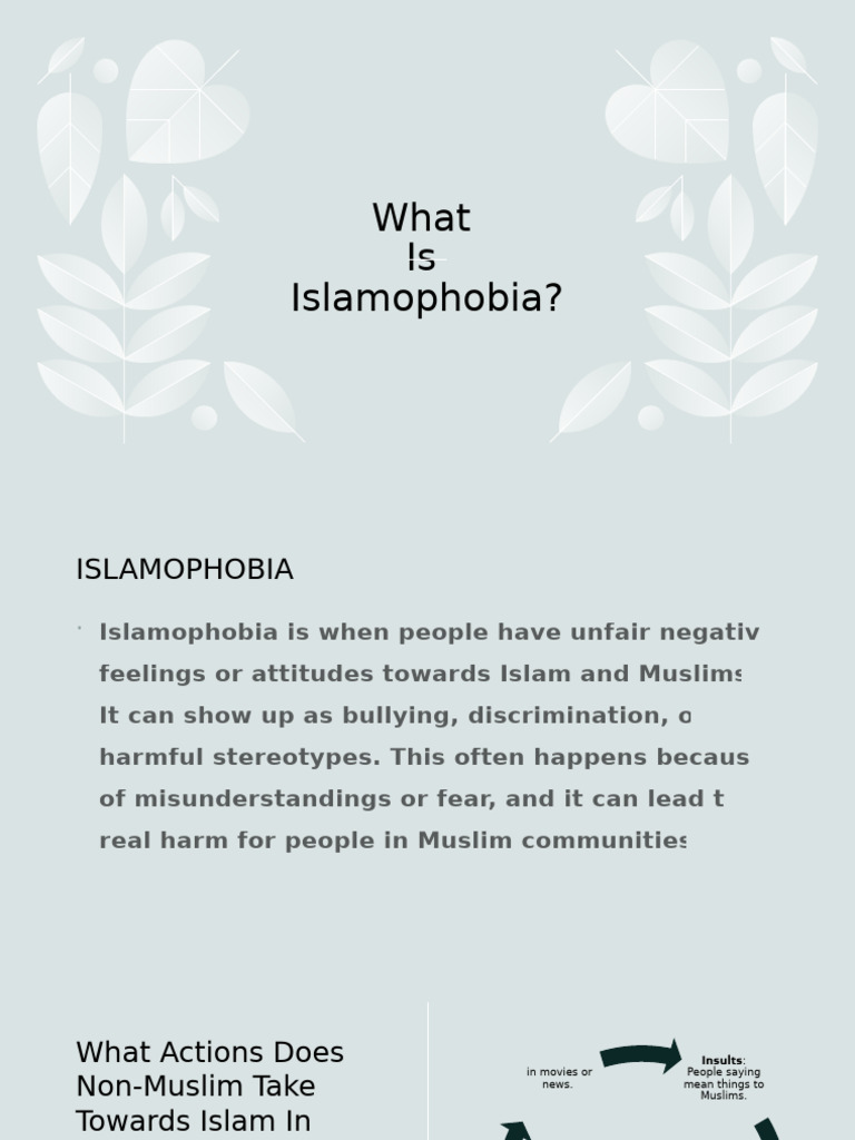 Understanding Islamophobia and Its Impact | PDF | Islamophobia | Discrimination & Race Relations