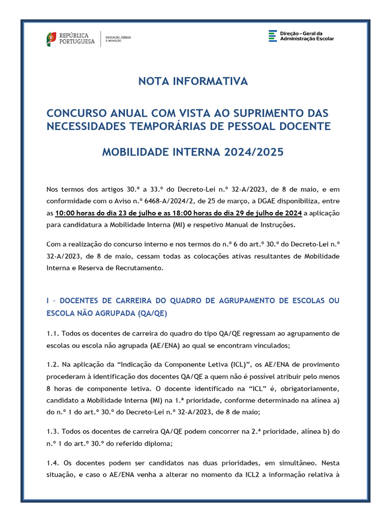 Nota Informativa Mi | PDF | Açores