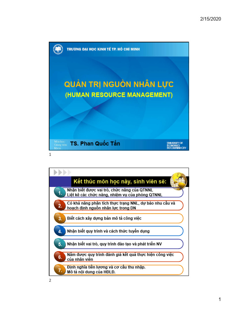 Chuong 1 - Tong Quan QTNL - Full | PDF