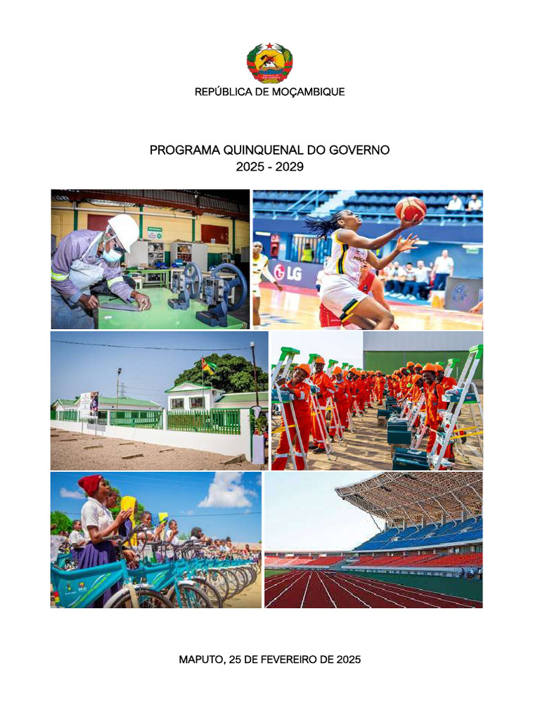 Programa Quinquenal Do Governo 2025-2029 - Proposta | PDF | Economia | Aquecimento global e ...