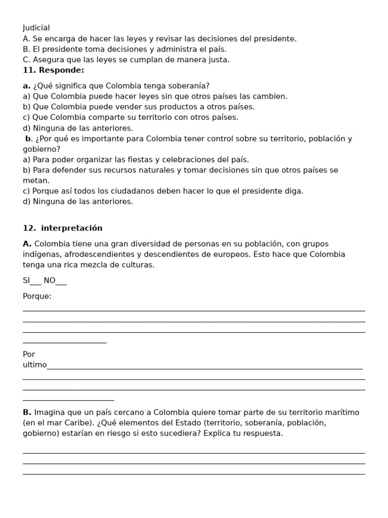 Complemento Guia Examen Sociales | PDF