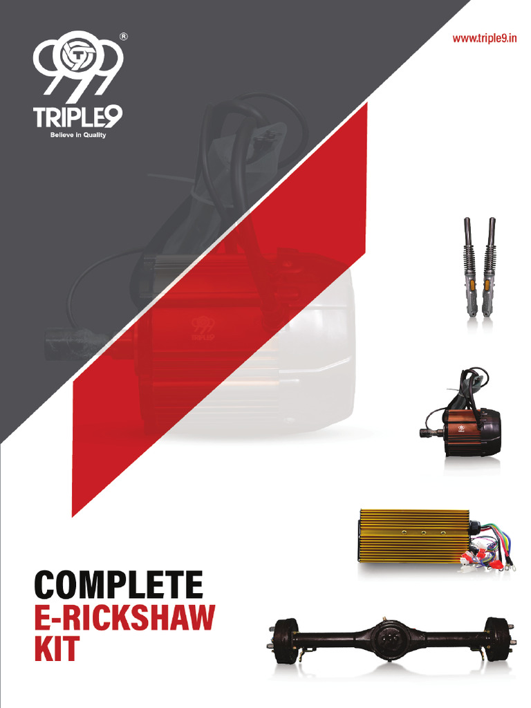 Complete E-Riksha Kit | PDF