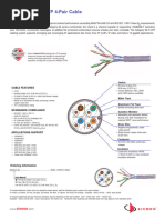 Dahua DH-PFM922I-6UN-C CAT6 Cable | PDF | Insulator (Electricity ...