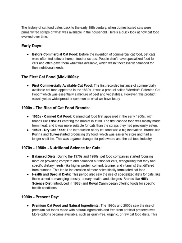 a testing for cat food | PDF | Foods | Cats