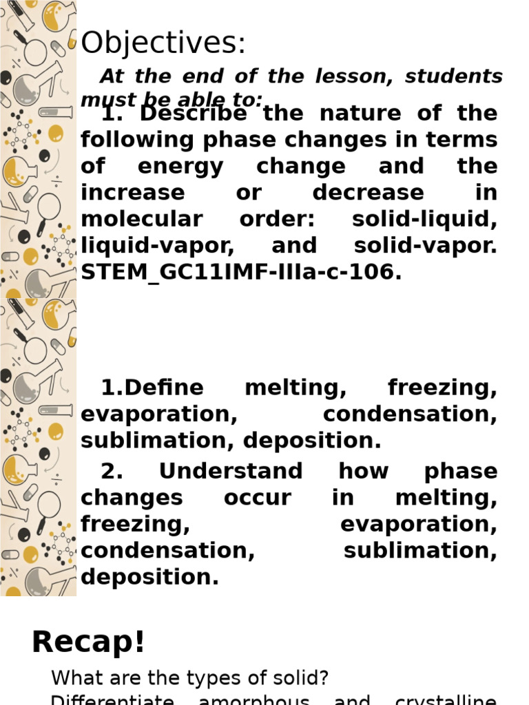 Understanding Phase Changes in Matter | PDF | Latent Heat | Melting