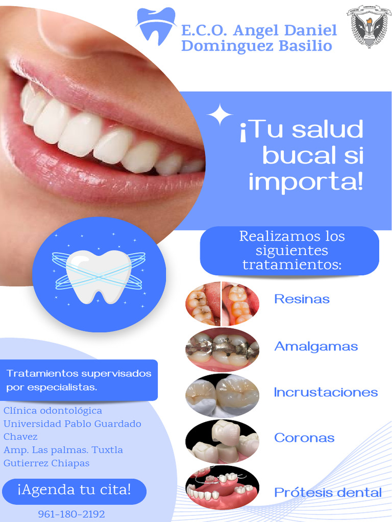 Flyer Servicios Odontología Corporativo Azul - 20240924 - 160831 - 0000 | PDF