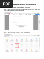 Tutorial Assinatura Digital | PDF | Informática | Programas