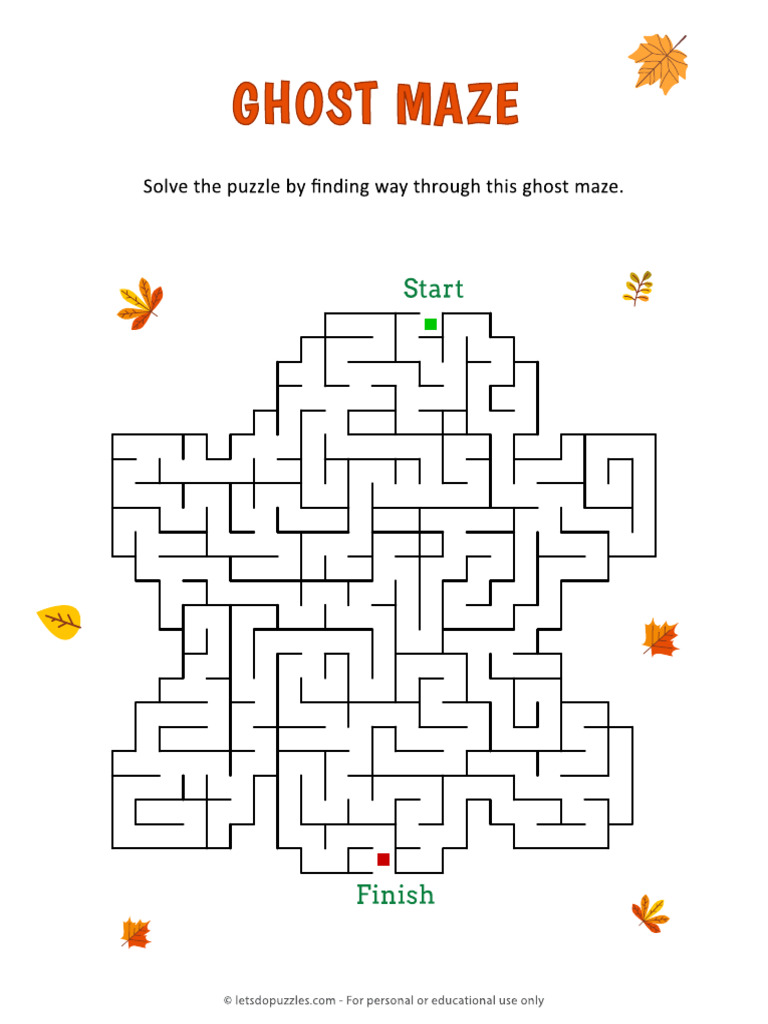 Ghost Maze | PDF