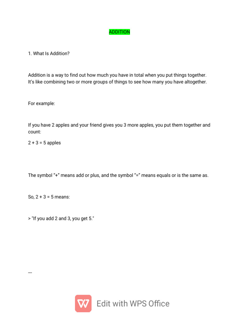 Math Learning Roadmap | PDF | Subtraction | Division (Mathematics)