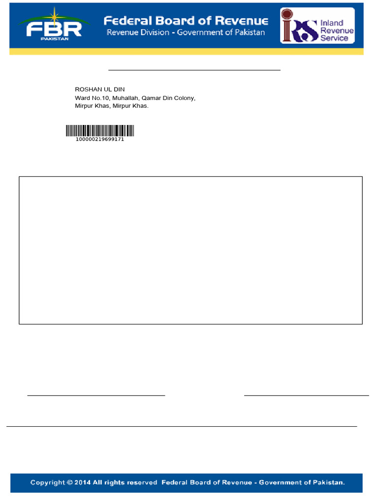 Tax Collector Correspondence4430102332349 | PDF | Taxes | Economies