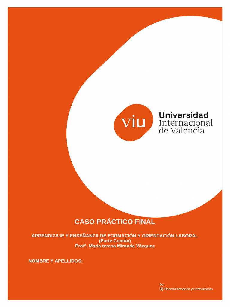 Plantilla Actividades VIU | PDF