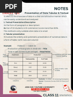 Diagrammatic Presentation of Data Class 11 | PDF | Diagram | Pie Chart