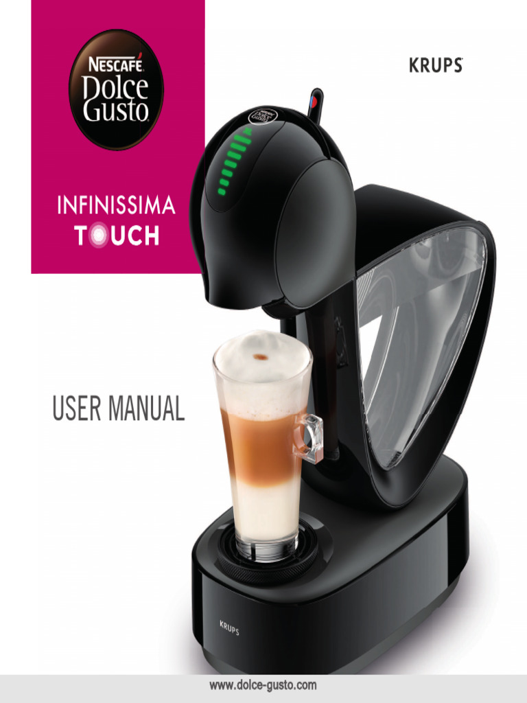 User Manual Infinissima Touch Krups | PDF
