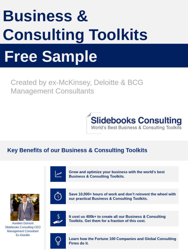 Mckinsey Slide Templates #4 | PDF | Discounted Cash Flow | Net Present ...