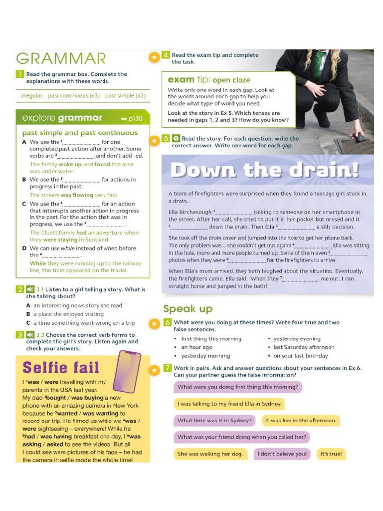 Jóvenes Pre-Intermediate - Lesson 3 (GExpA2p) | PDF