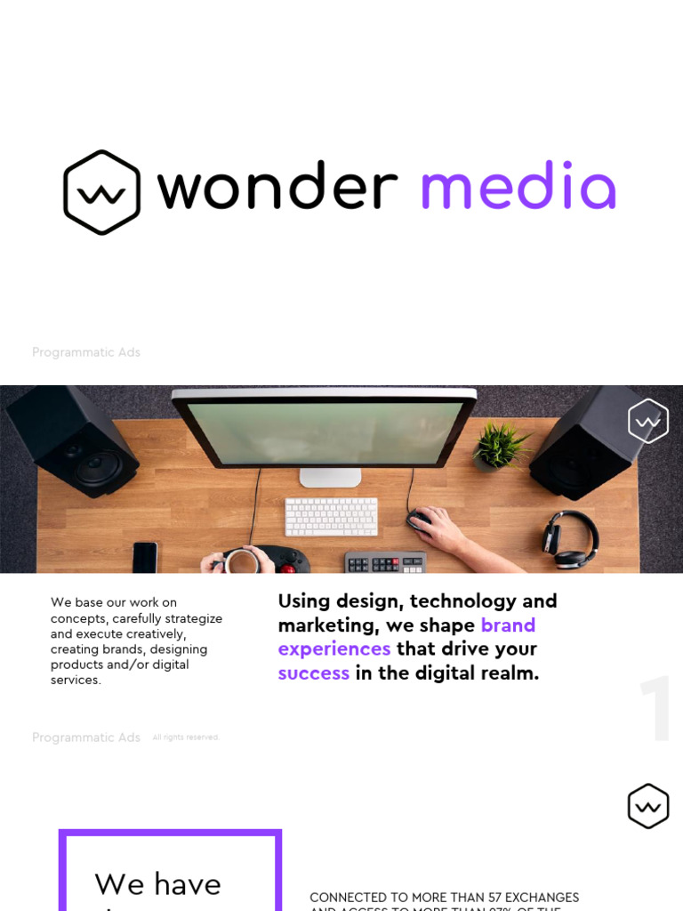 Wonder Media - Programmatic Ads EN | PDF | Online Advertising | Advertising