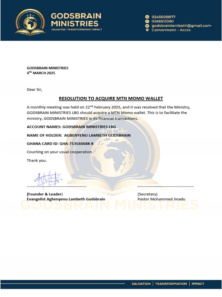 Momo Wallet Request | PDF