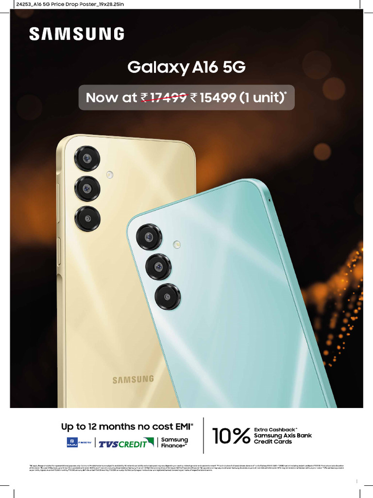 A16 5G Price Drop Poster - 19x28.25in CTC Edit | PDF