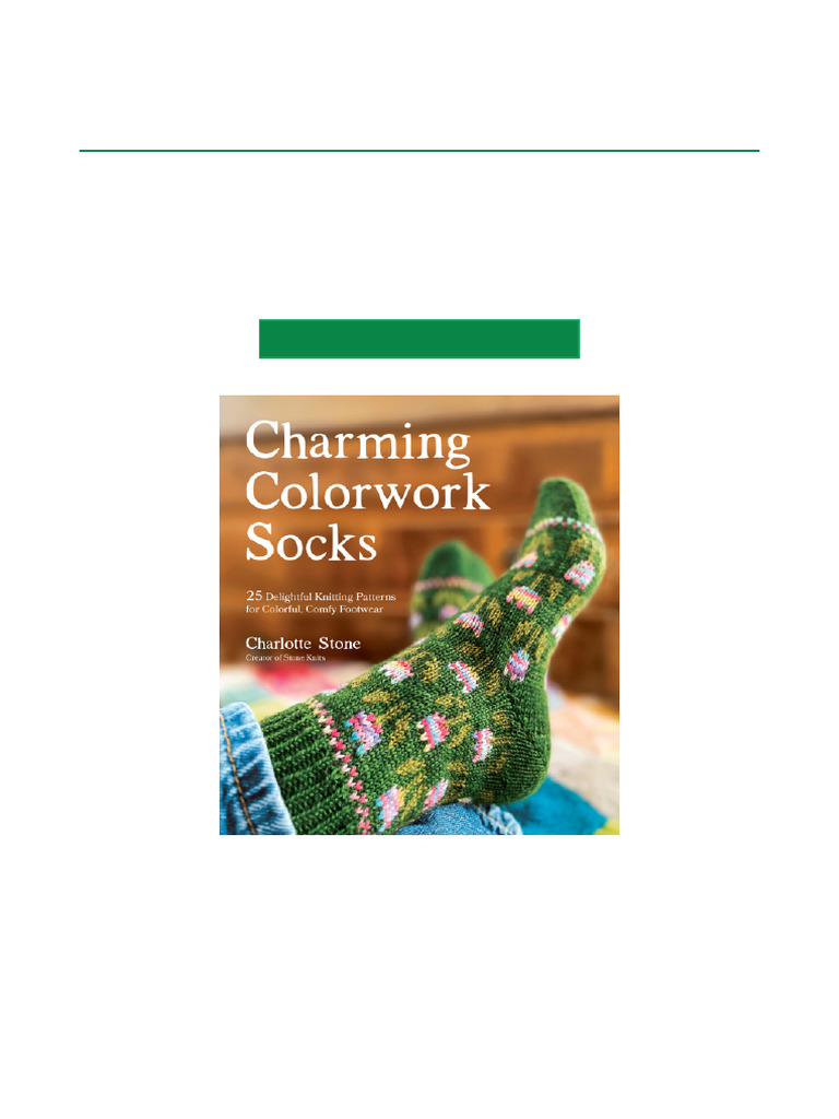 Bestseller List Charming Colorwork Socks 25 Delightful Knitting ...
