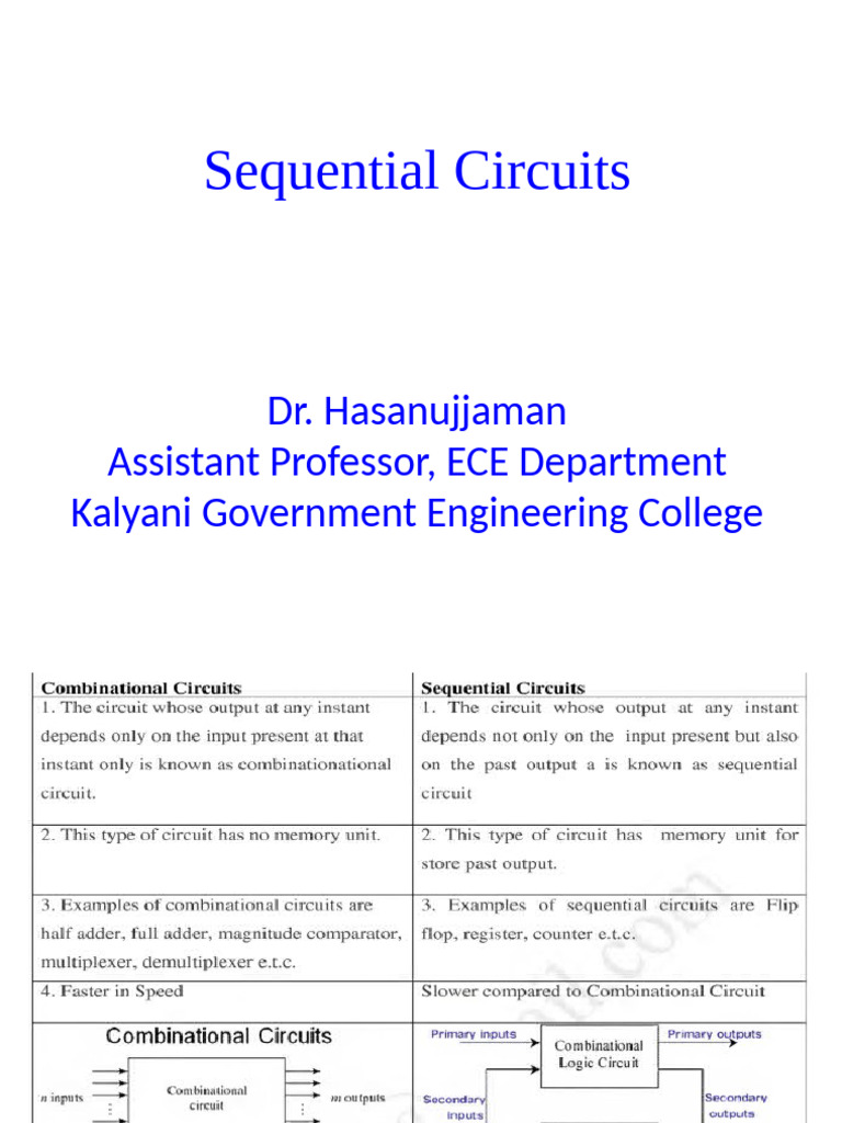 SequentialCircuits-1 | PDF | Digital Technology | Electrical Circuits