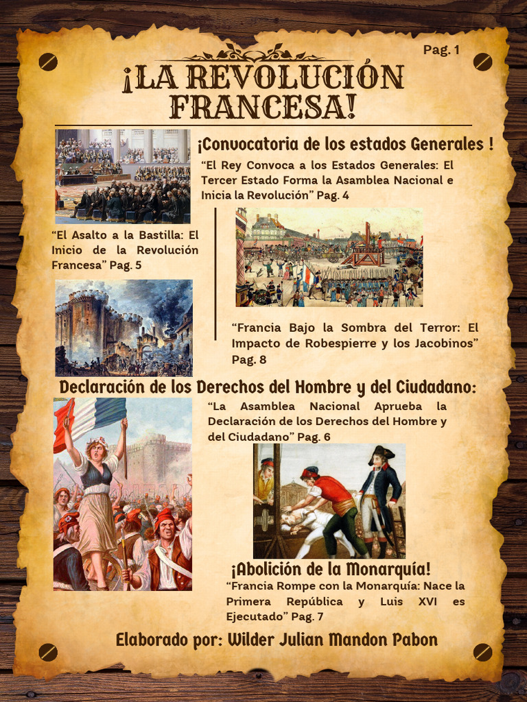 Revolución Francesa | PDF | revolución Francesa | Reino del terror