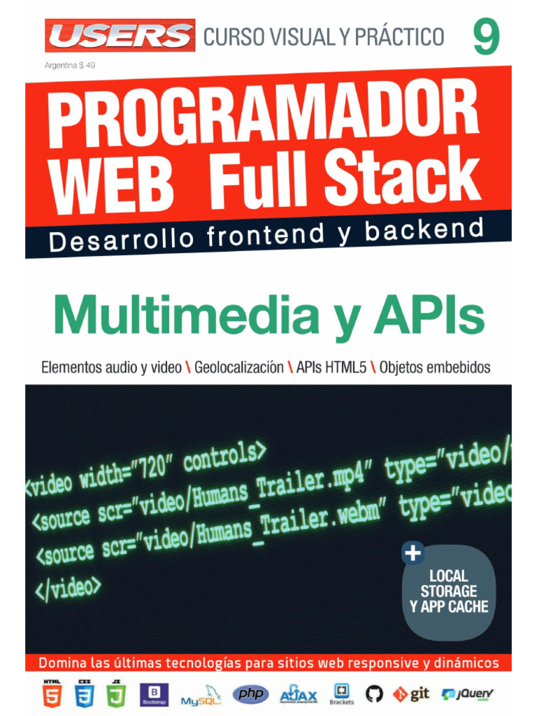 Programacion Web Full Stack 9-Multimedia y APIs | PDF