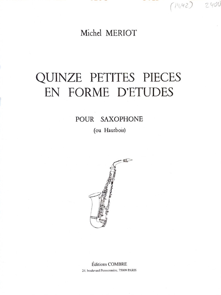 15 Petites Pieces Meriot | PDF