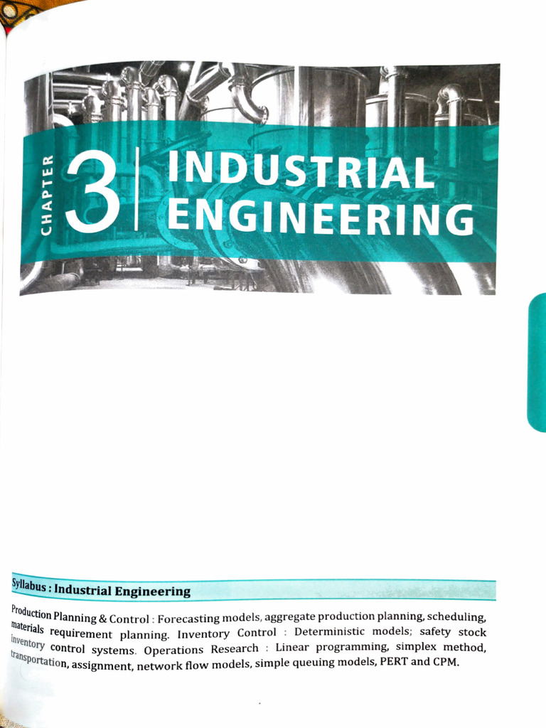 Industrial Engineering | PDF