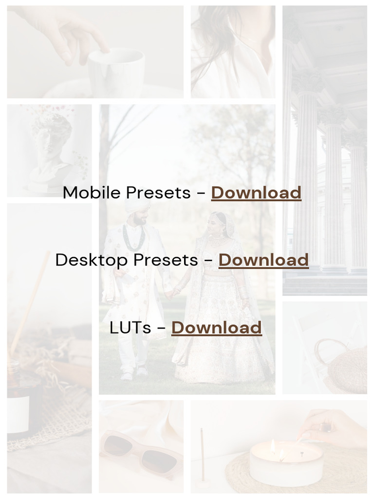 New Presets and Luts | PDF