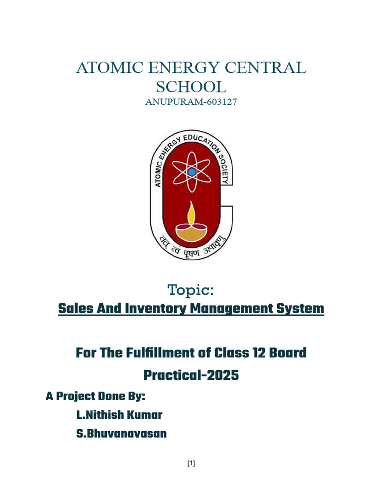 Copy of Sales and inventory management System updated.docx - Google ...