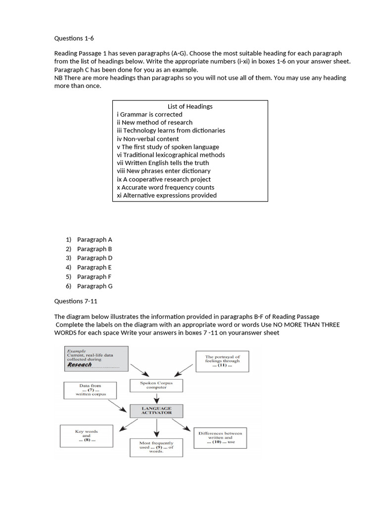 Passage Practice | PDF