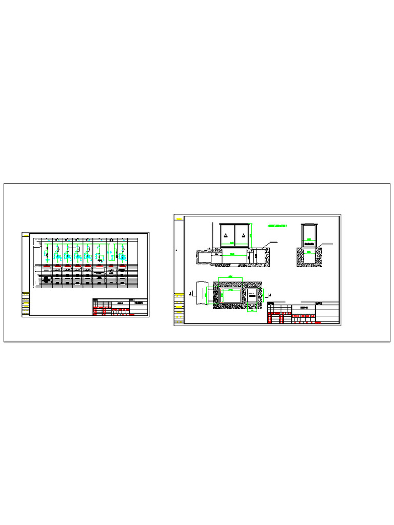 22KV Outdoor RMU Primary System Diagram & Layout Drawing PDF | PDF ...