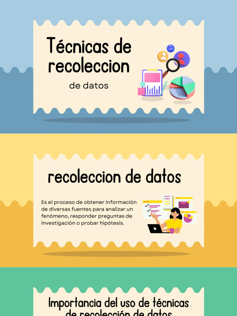 Tecnicas de Recoleccion de Datos | PDF