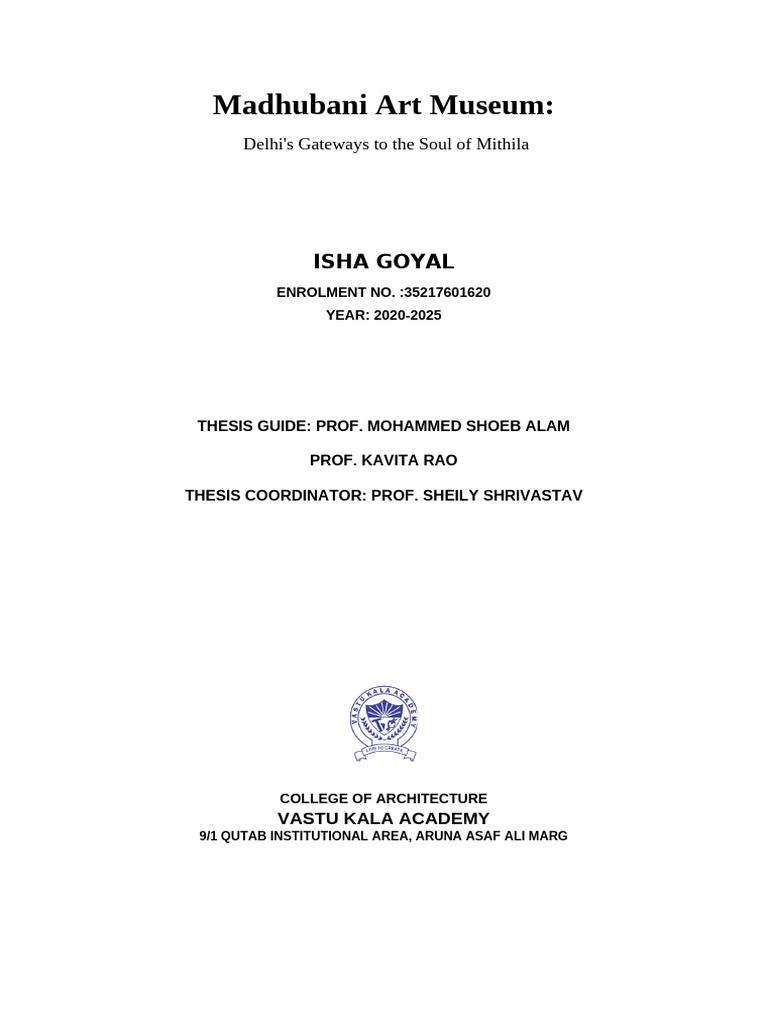 Thesis Report Cover With Spine | PDF