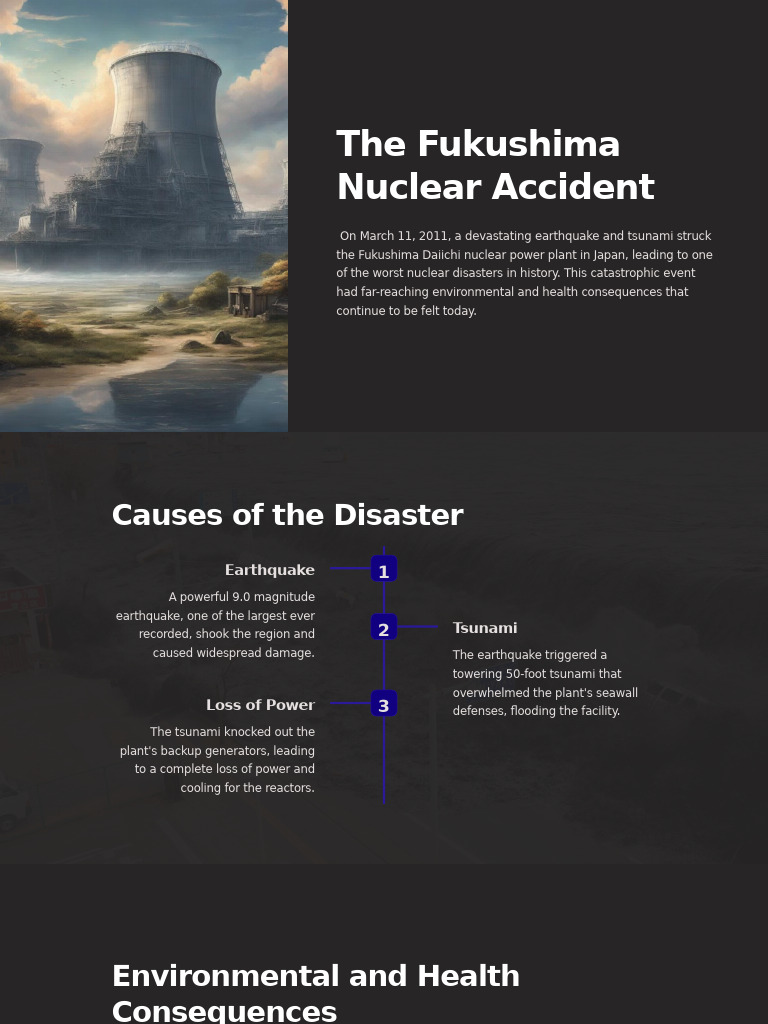 Fukushima Nuclear Disaster Overview | PDF | Fukushima Daiichi Nuclear ...