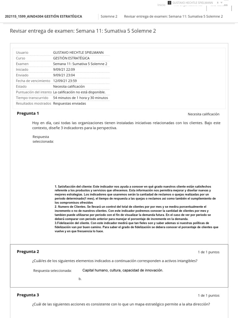 Solemne - Semana 11 - Sumativa 5 Solemne 2 &.. | PDF | Negocios económicos | Business