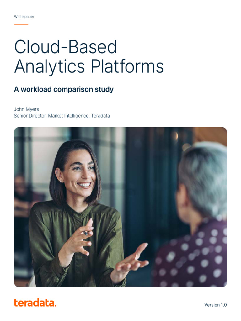 Cloud Based Analytics Platforms Comparison V5 | PDF | Cloud Computing | Analytics