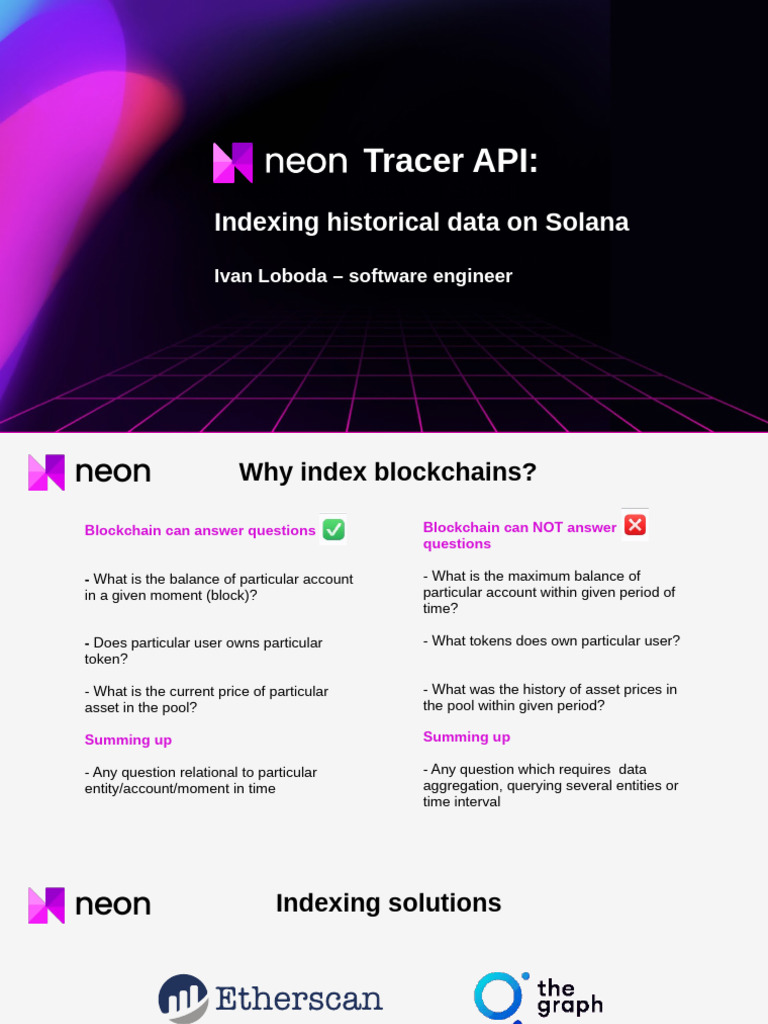 Ivan Loboda. Neon Traser API | PDF | Data Management | Software