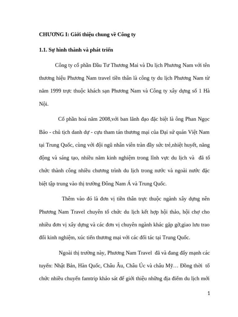 Chương I - QTCL | PDF