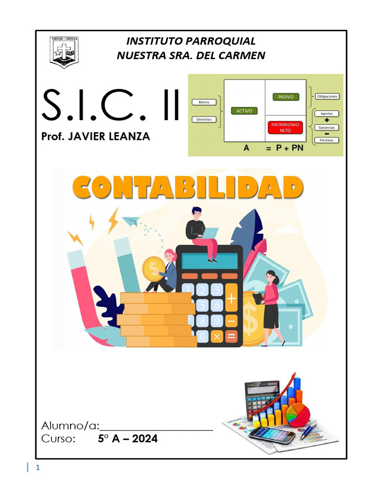 Sic Ii - Guia de Ejercicios #1 | PDF | Hoja de balance | Bancos