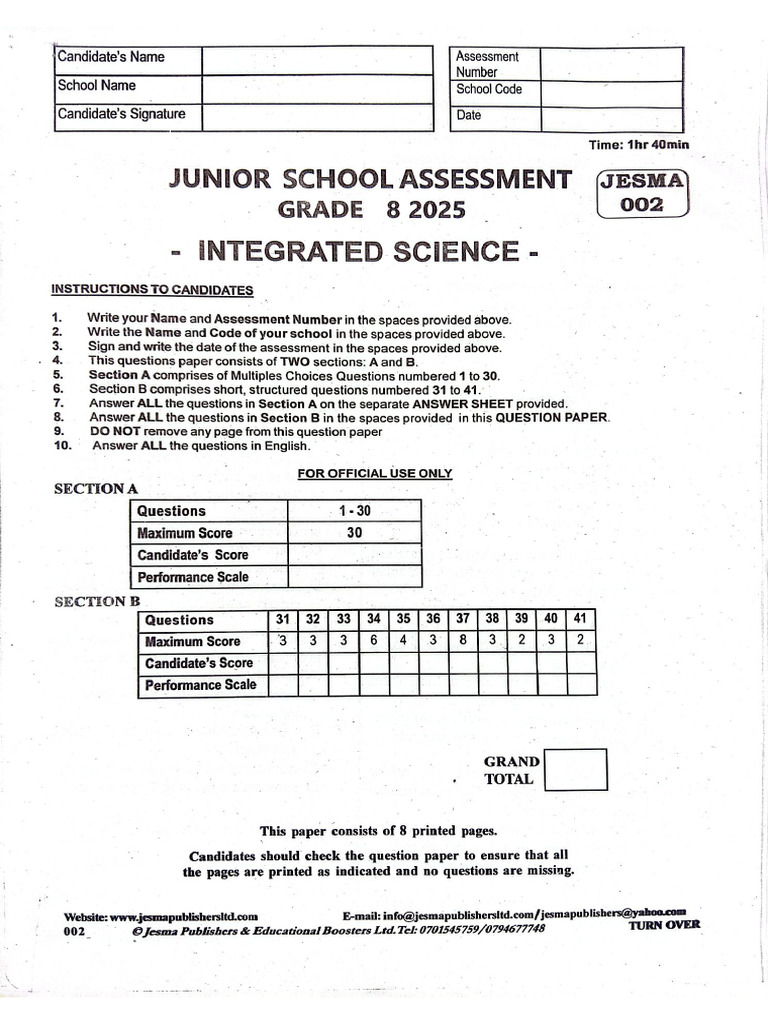 Integrated Science | PDF