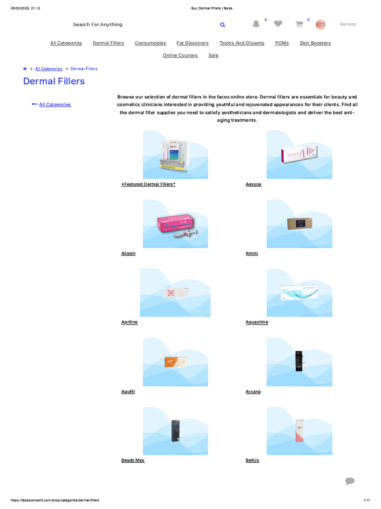 Buy Dermal Fillers - Faces | PDF | Plastic Surgery | Cosmetic Surgery