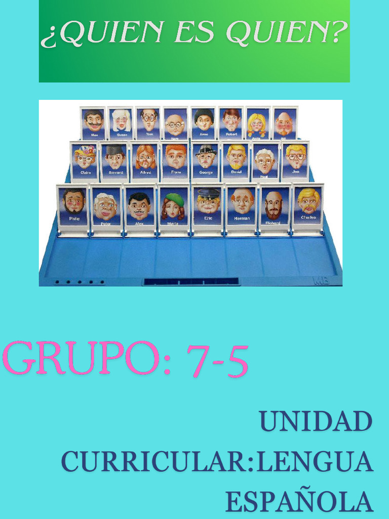 Quien Es Quien | PDF