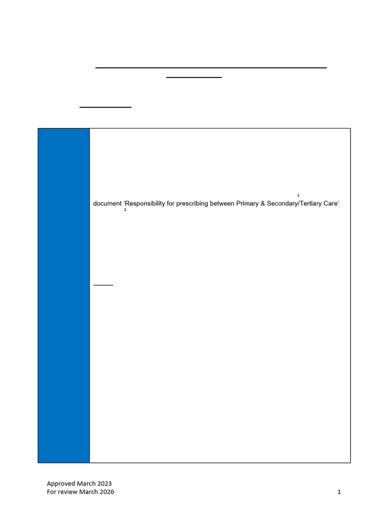 ADHD Shared Care Guidelines 2023 | PDF | Attention Deficit ...