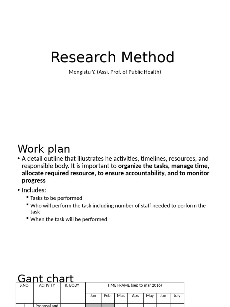 Research Project Planning Guide | PDF | Budget | Field Research