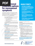 Ams Symptom Score Card | PDF