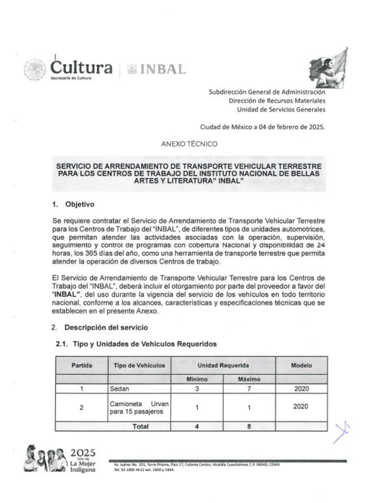 Anexo Tecnico | PDF