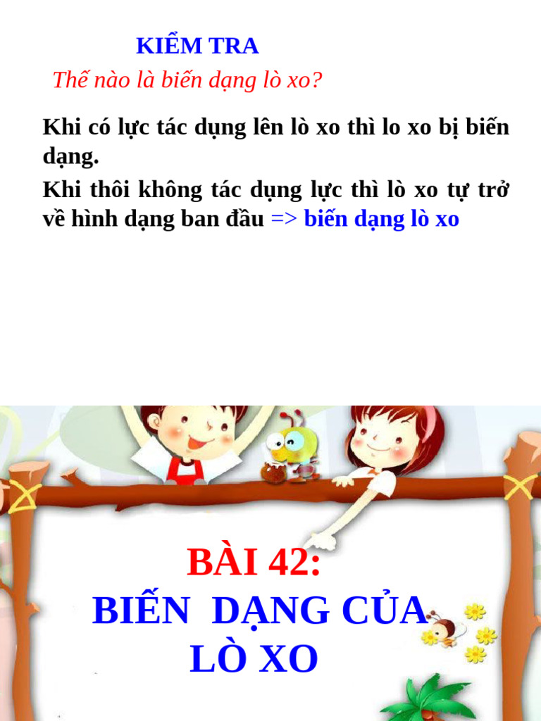 Bai 42 Bien Dang Cua Lo Xo | PDF