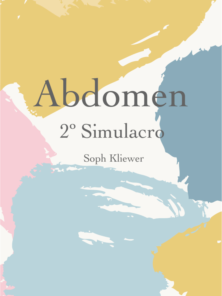Simulacro 2 Abdomen | PDF