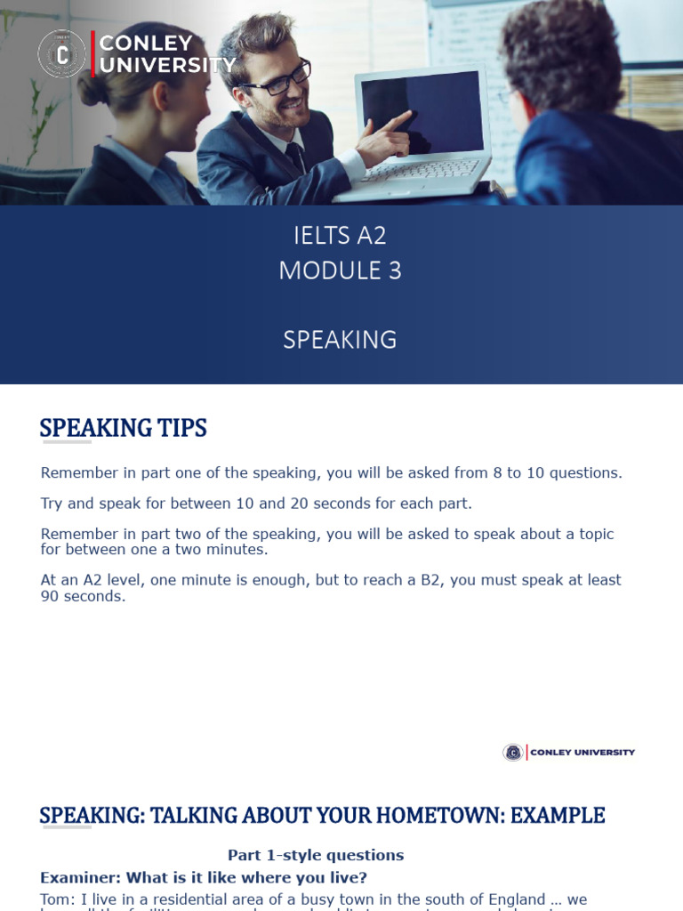 MODULE 3 Speaking | PDF